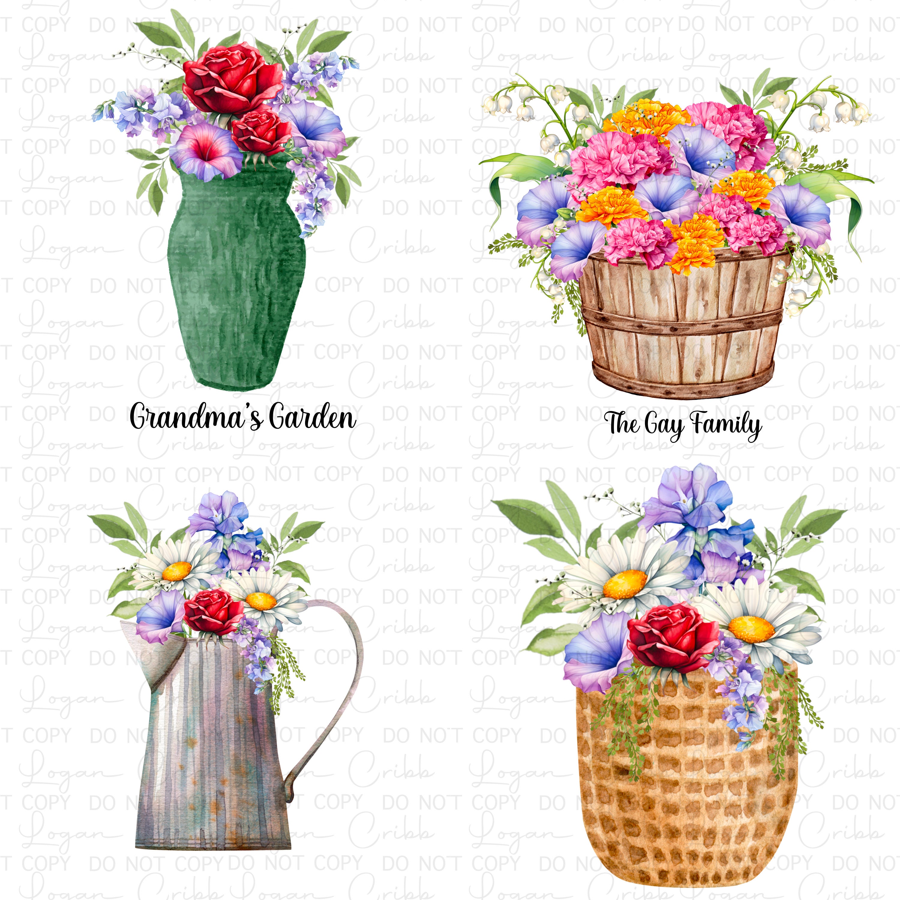 Custom Birth Flower Arrangement - Etsy