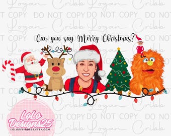 Ms. Rachel Christmas PNG - Etsy