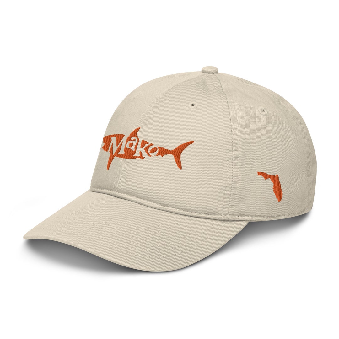 Mako Organic Fishing Hat - Big Fish Wear Co. - Etsy