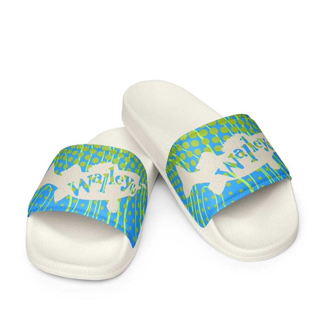Lake Lunker Walleye Men's Open-toed Shoes - Big Fish Wear Co. - Etsy
