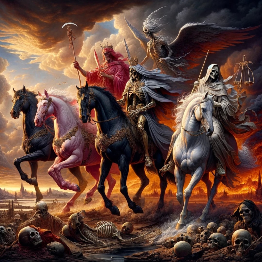 Four Horsemen of the Apocalypse 23 - Etsy
