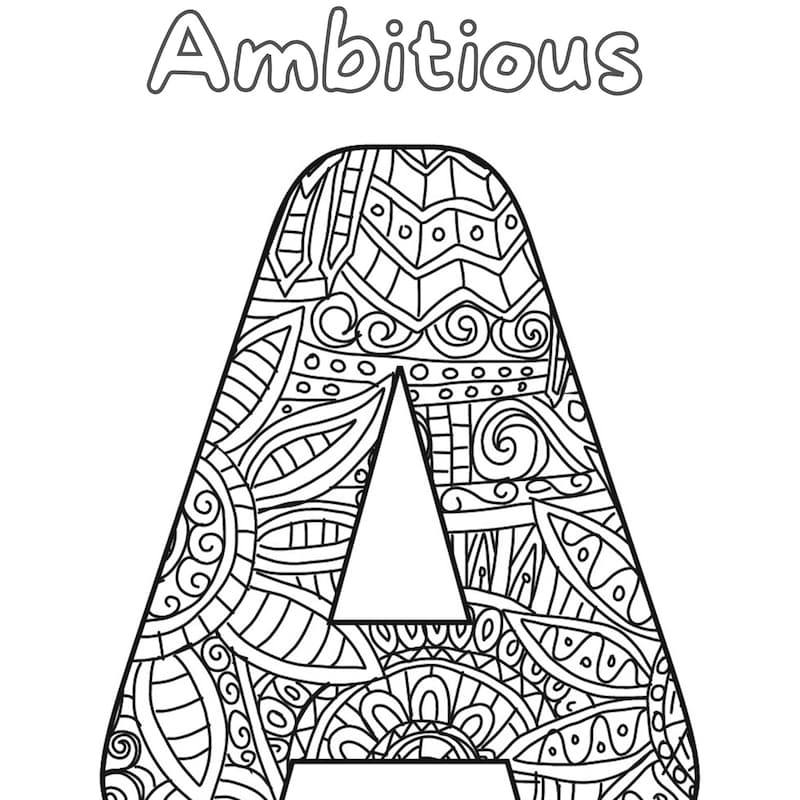 Mandala With Words - Etsy