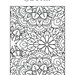 42 Mandala Coloring Page, 8.5x11, Instant Download PDF, Printable ...