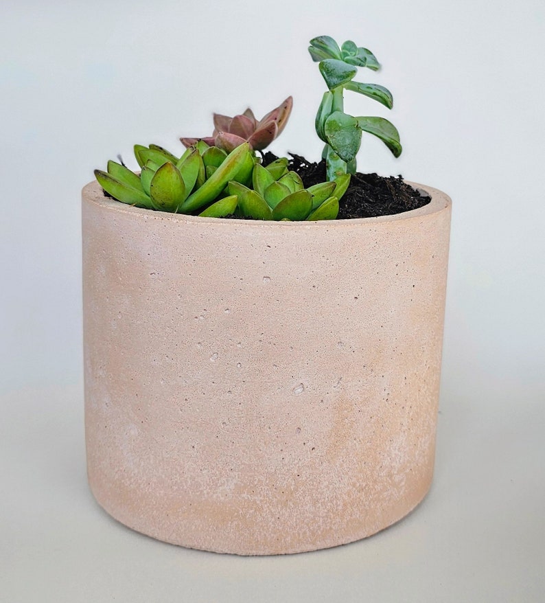 Cement Flower Pot - Etsy