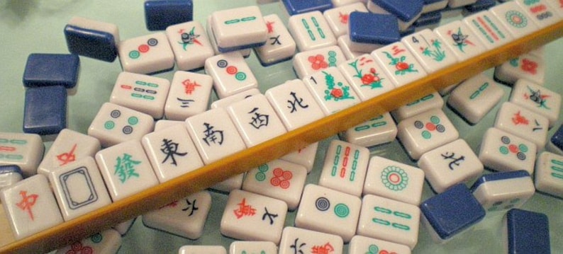 Kitschy Mahjong Ring Oriental LUCKY Gambling Cute Game Ring - Etsy