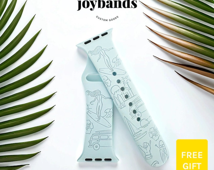 Surfers Watch Band Surfing Sports Watch Cover - Protect Your Smartwatch ...