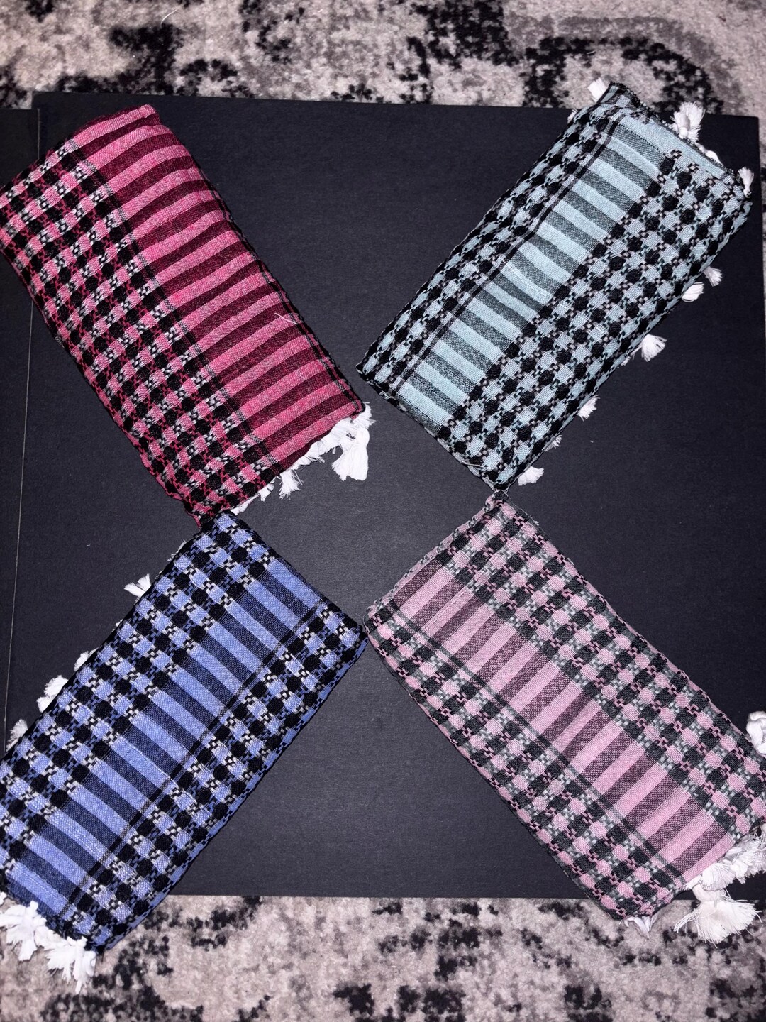 Traditional Palestine Keffiyah- Unisex Multiple-colors Options - Etsy