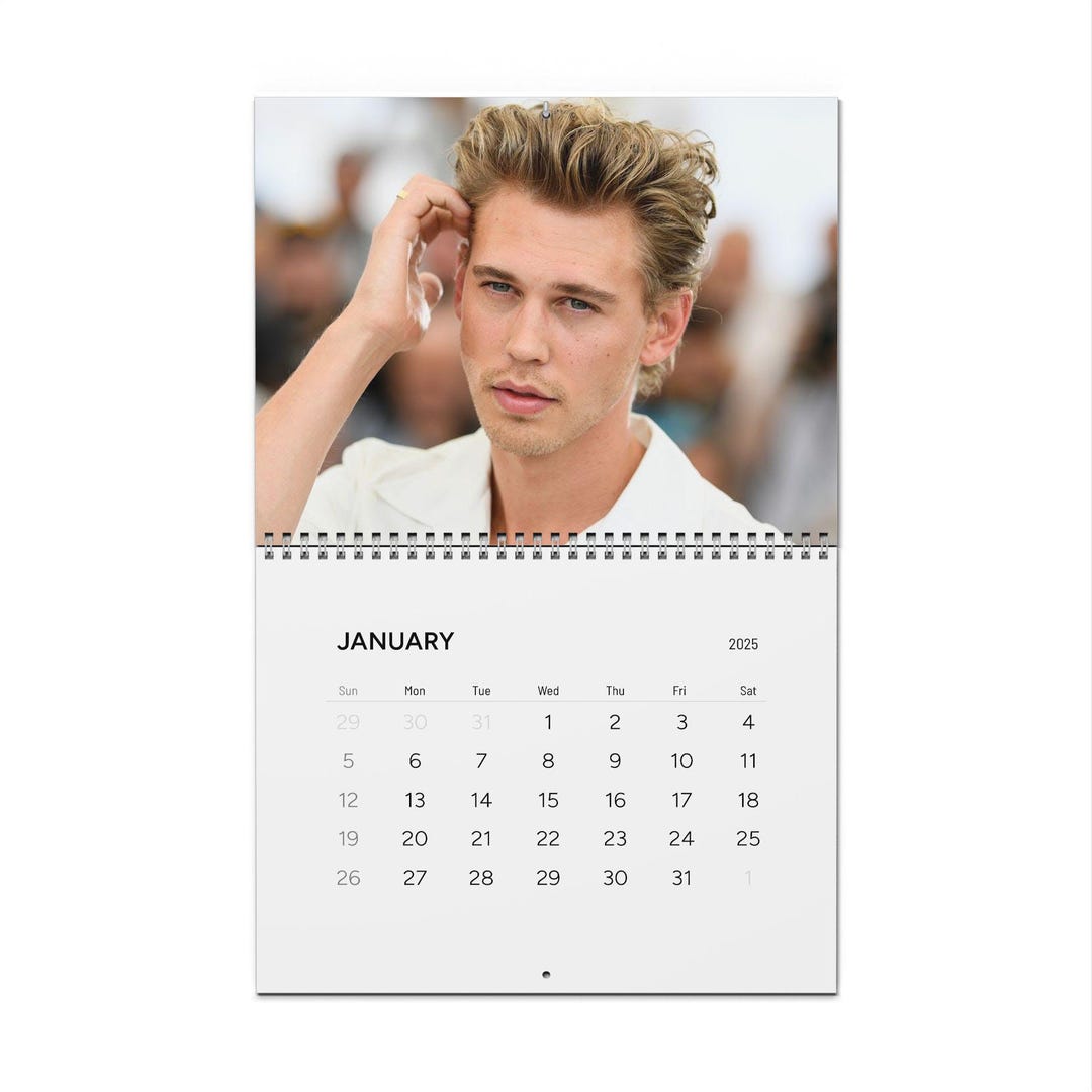 Austin Butler Wall Calendars 2025, Austin Butler Calendars, Austin ...