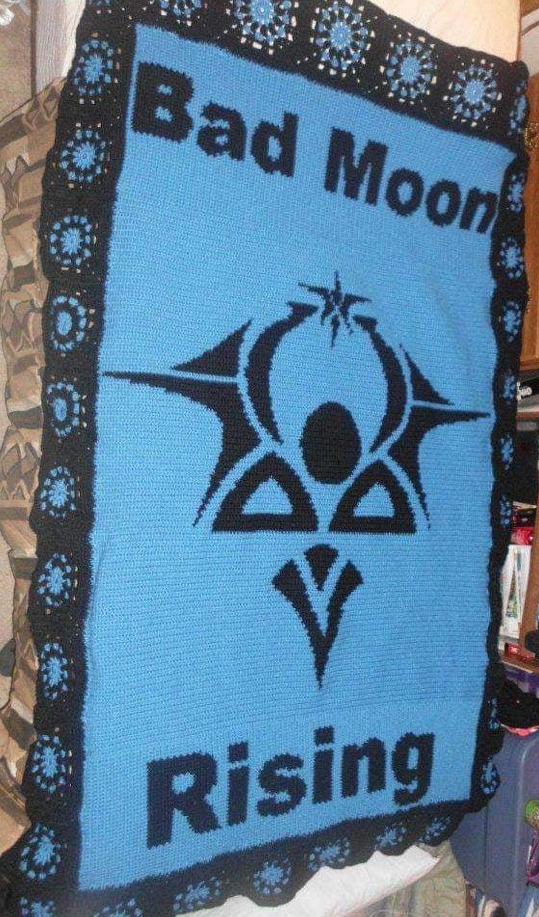 Bad Moon Rising Graphgan PATTERN ONLY - Etsy