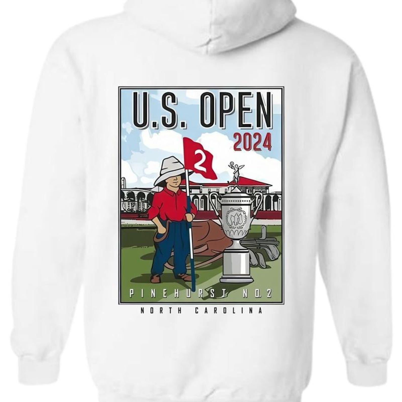 US Open Golf Championship Pinehurst Both Sided T Shirt, Unisex Golf ...