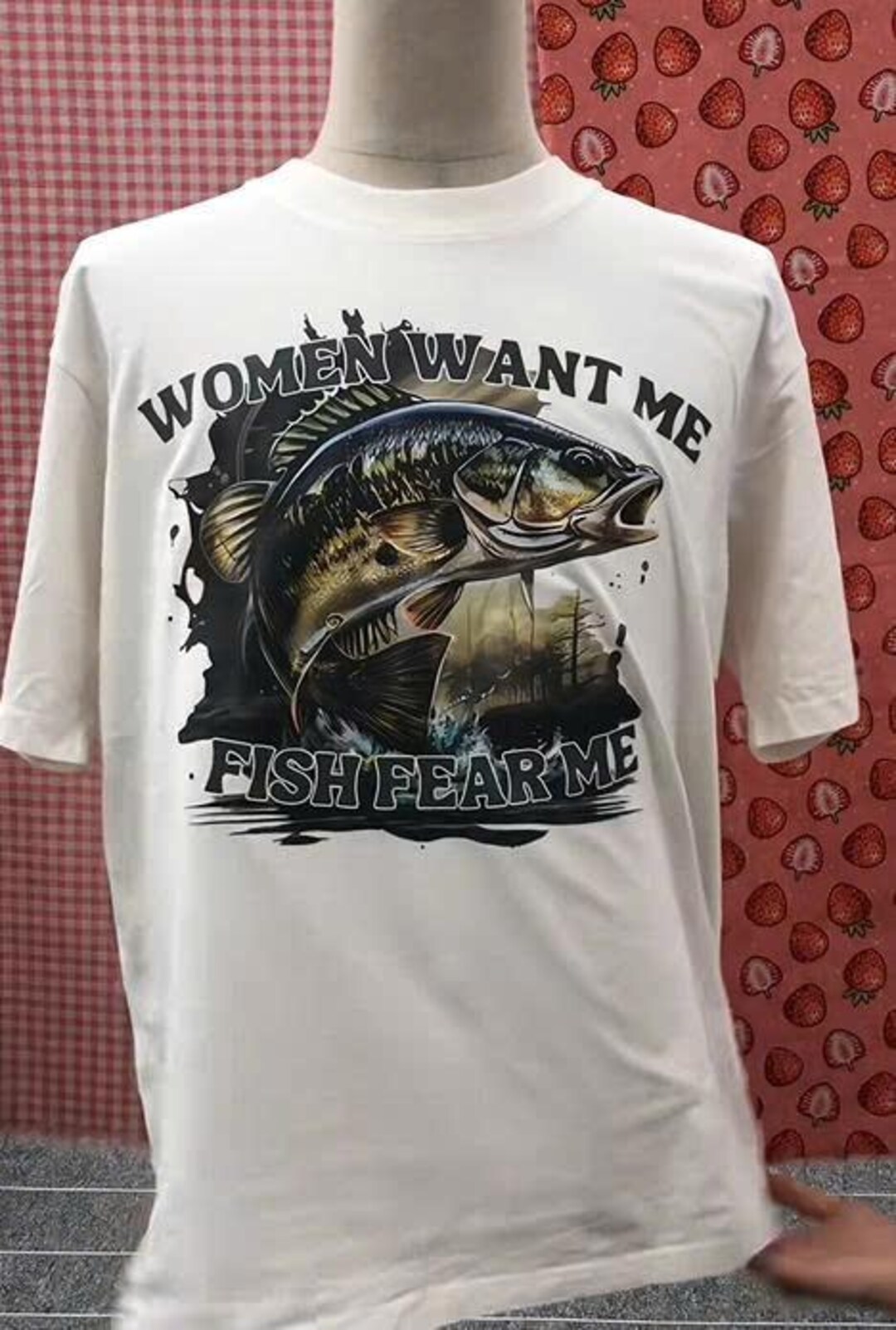 Funny Women Want Me Fish Fear Me Shirt, Funny Fishing Hoodie, Funny ...