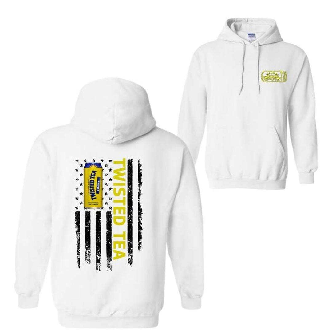 Twisted Tea Logo Flag 2-sided Tshirt, Twisted Tealight Tshirt Full ...