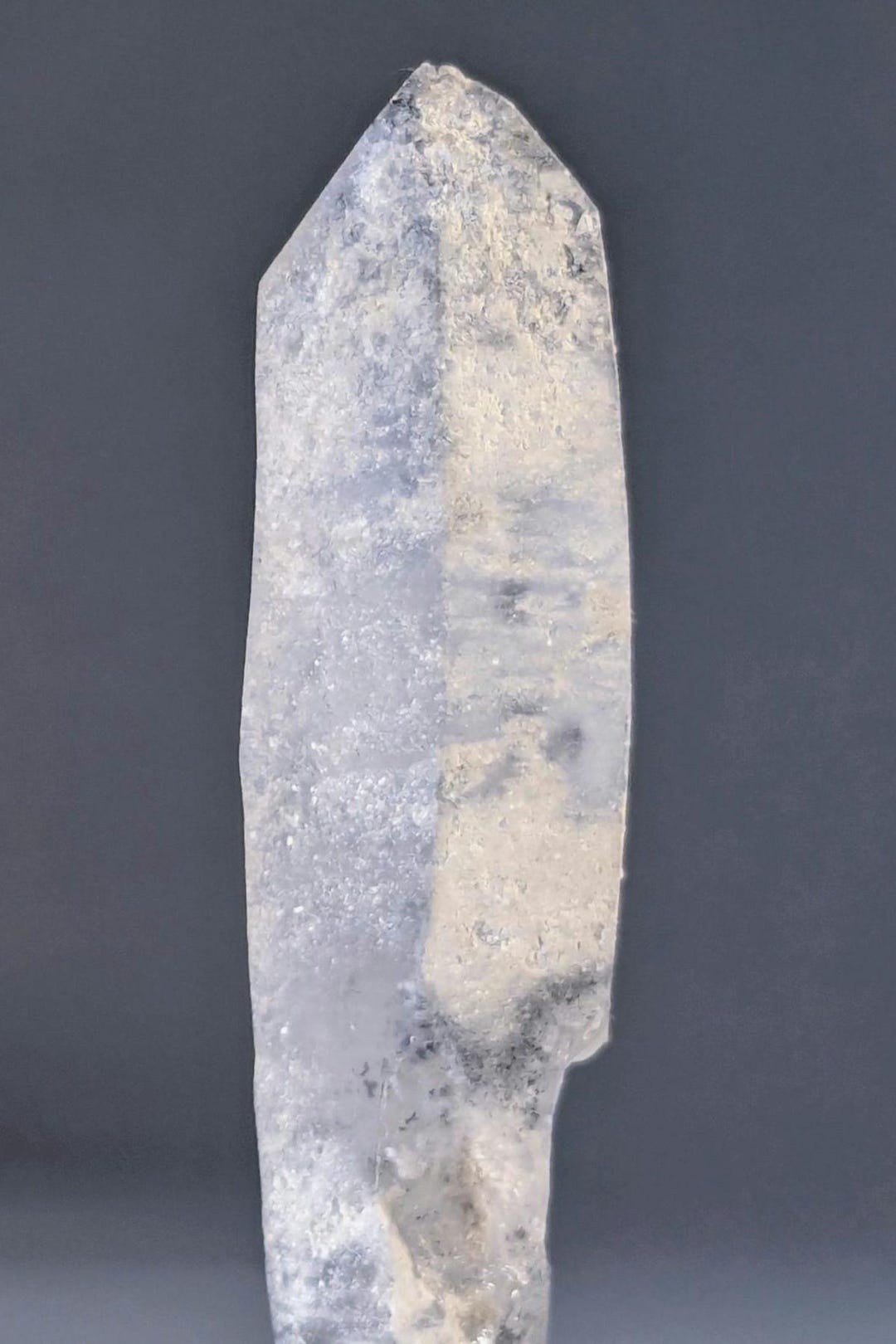 Brazilian Black Phantom Quartz Crystal:quartz With Manganese Mineral ...