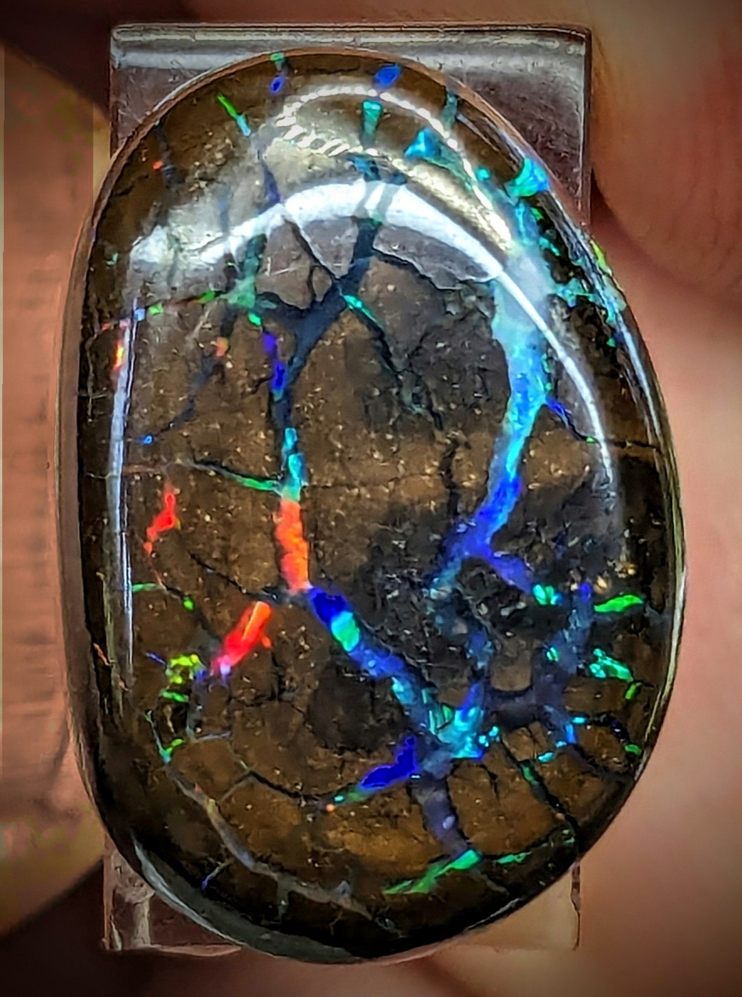 Australian Boulder Matrix Opal From Western Queensland. - Etsy