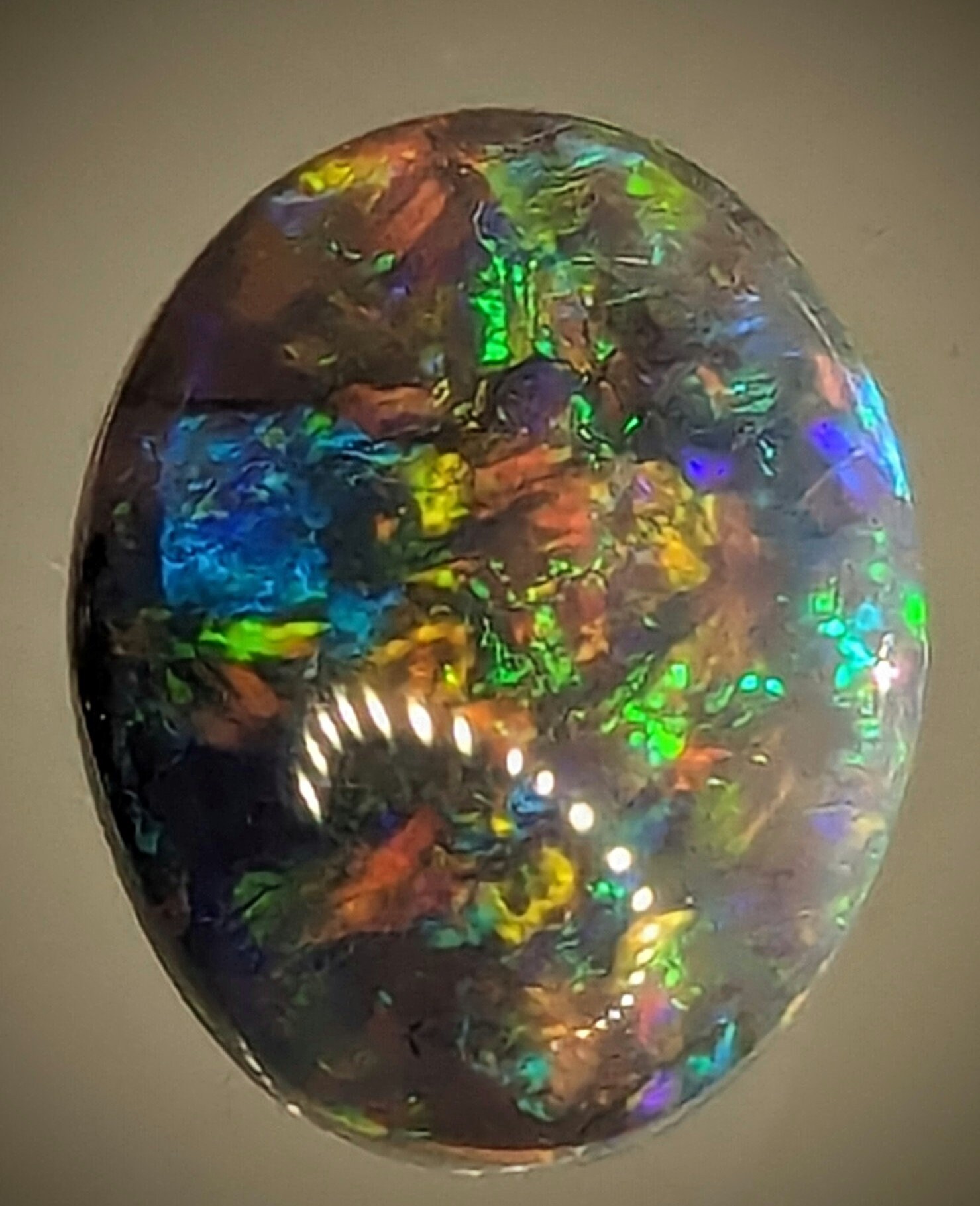 Lightning Ridge Dark Crystal Opal - Etsy