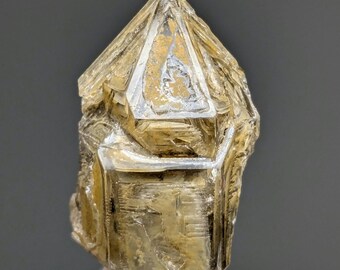 Gorgeous Golden Elestial Fenster Quartz With Clay Inclusions From ...