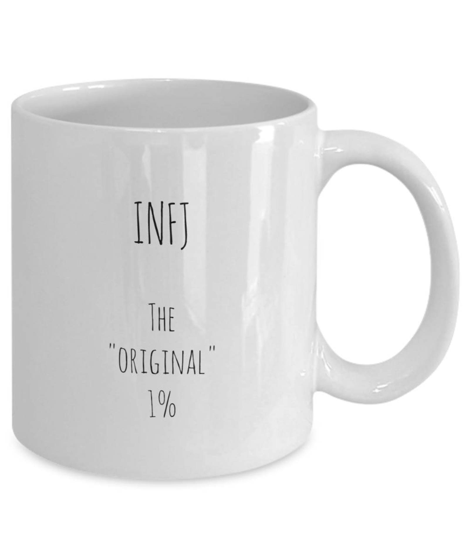 INFJ Mug / the Original 1% Funny Coffee Mug / INFJ Myers Briggs ...
