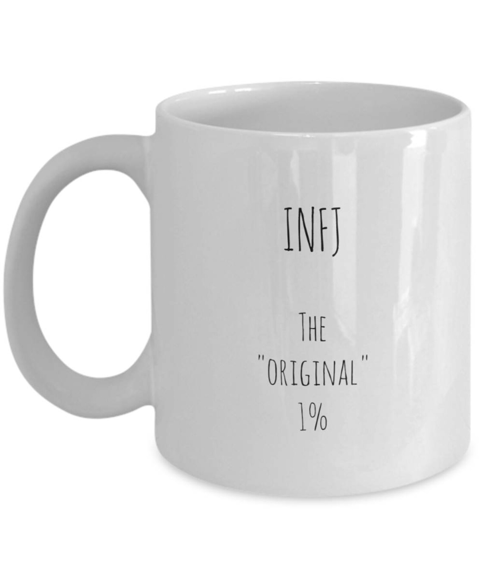 INFJ Mug / the Original 1% Funny Coffee Mug / INFJ Myers Briggs ...