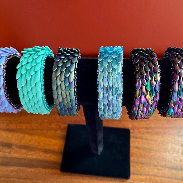 Dragon Scale Cuff Etsy
