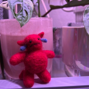 Radiohead - Tiny Sad Crying Minotaur Doll - Ooak - Etsy