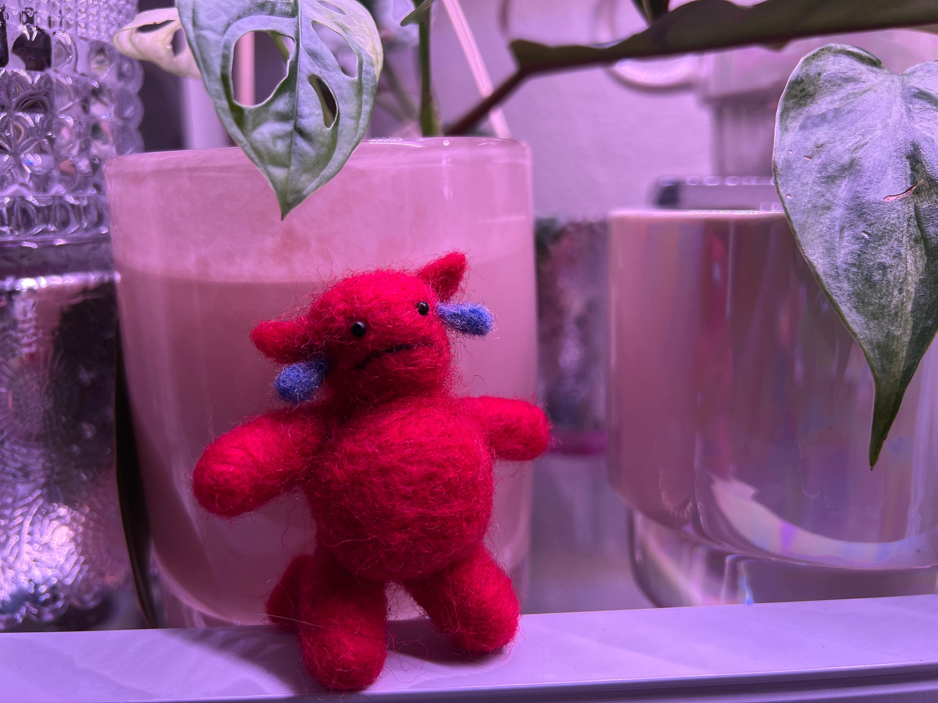 Radiohead - Tiny Sad Crying Minotaur Doll - Ooak - Etsy