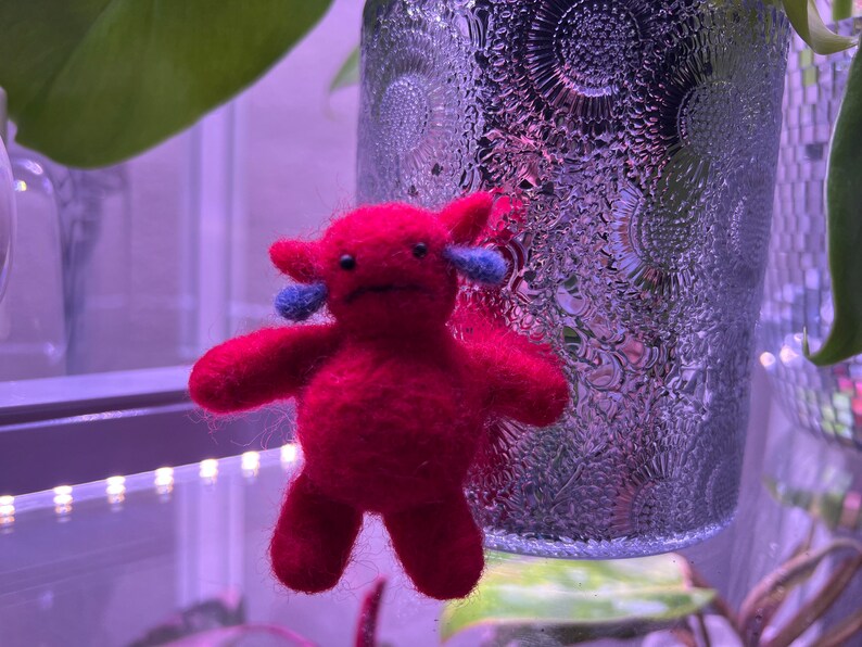 Radiohead Tiny Sad Crying Minotaur Doll Ooak - Etsy