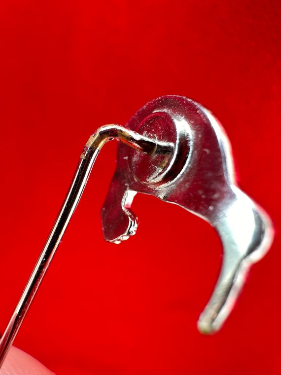 vintage kiwi bird abalone needle lapel pin brooch sil… - Gem