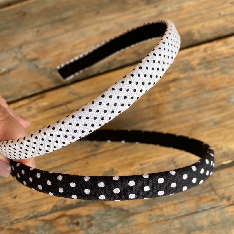 Polka Dot Headband - Etsy