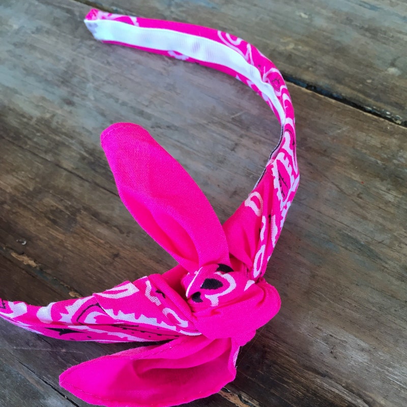Pink Bandanas - Etsy