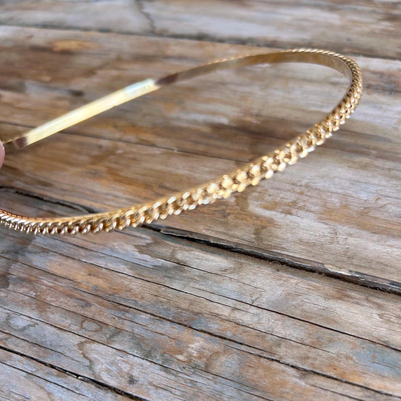 Gold Headband Minimalist - Etsy