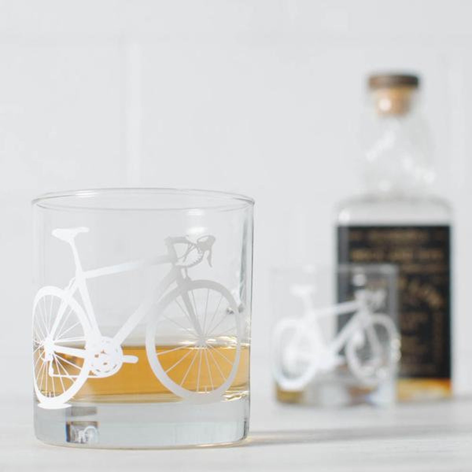 Bicycle Rocks Glasses- Set of 2 - Etsy