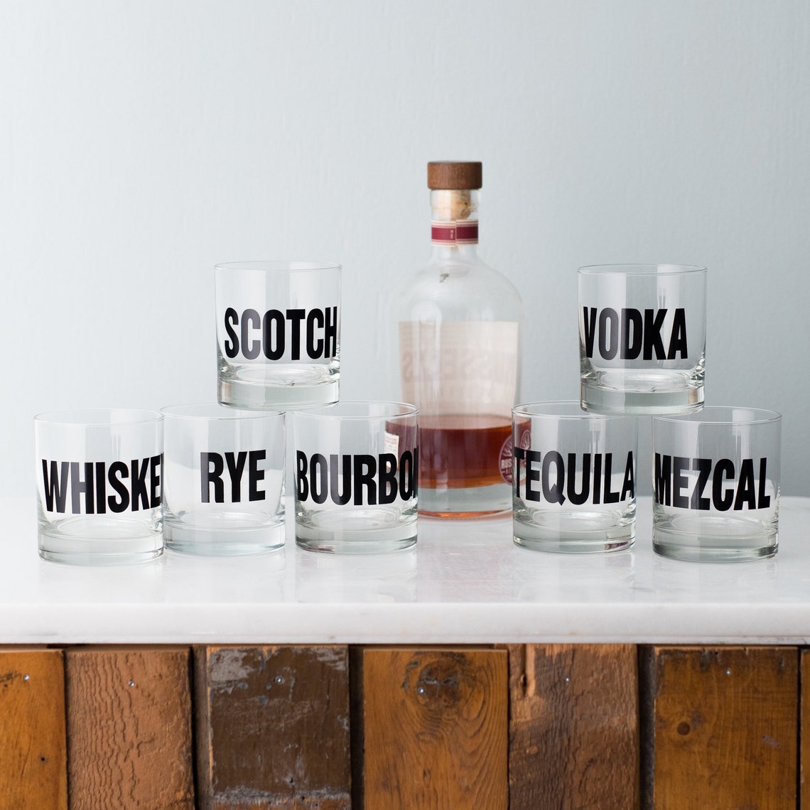 Modern Mixology Cocktail Glasses- SET of 2 - Etsy
