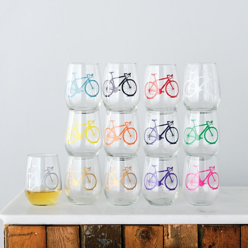 Wine Glass Cycling - Etsy