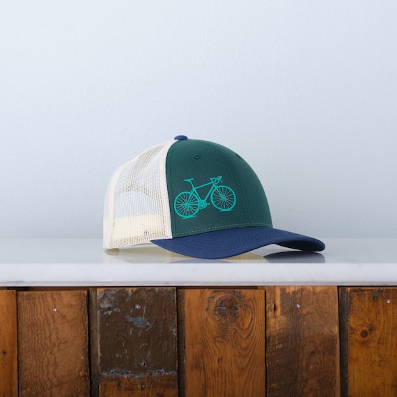 Road Bicycle Low Profile Trucker Hat Chill Tri color Etsy UK