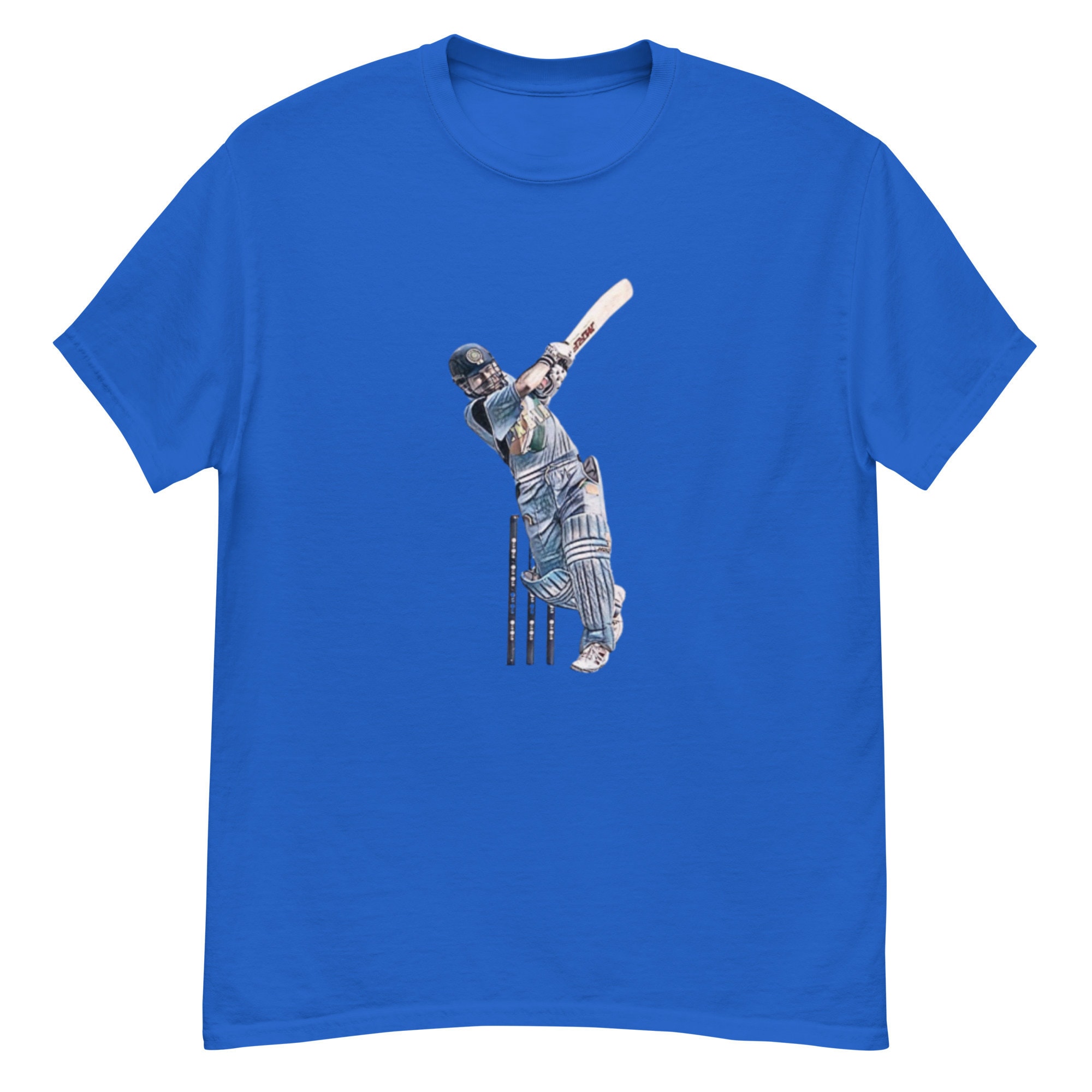 Sachin Tendulkar Indian Cricket Legend 100% Cotton T-shirt - Etsy