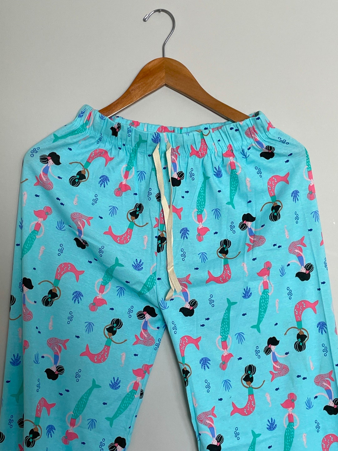100% Cotton: Tropical Paradise Pajama Pants Flamingo and Toucan Print ...