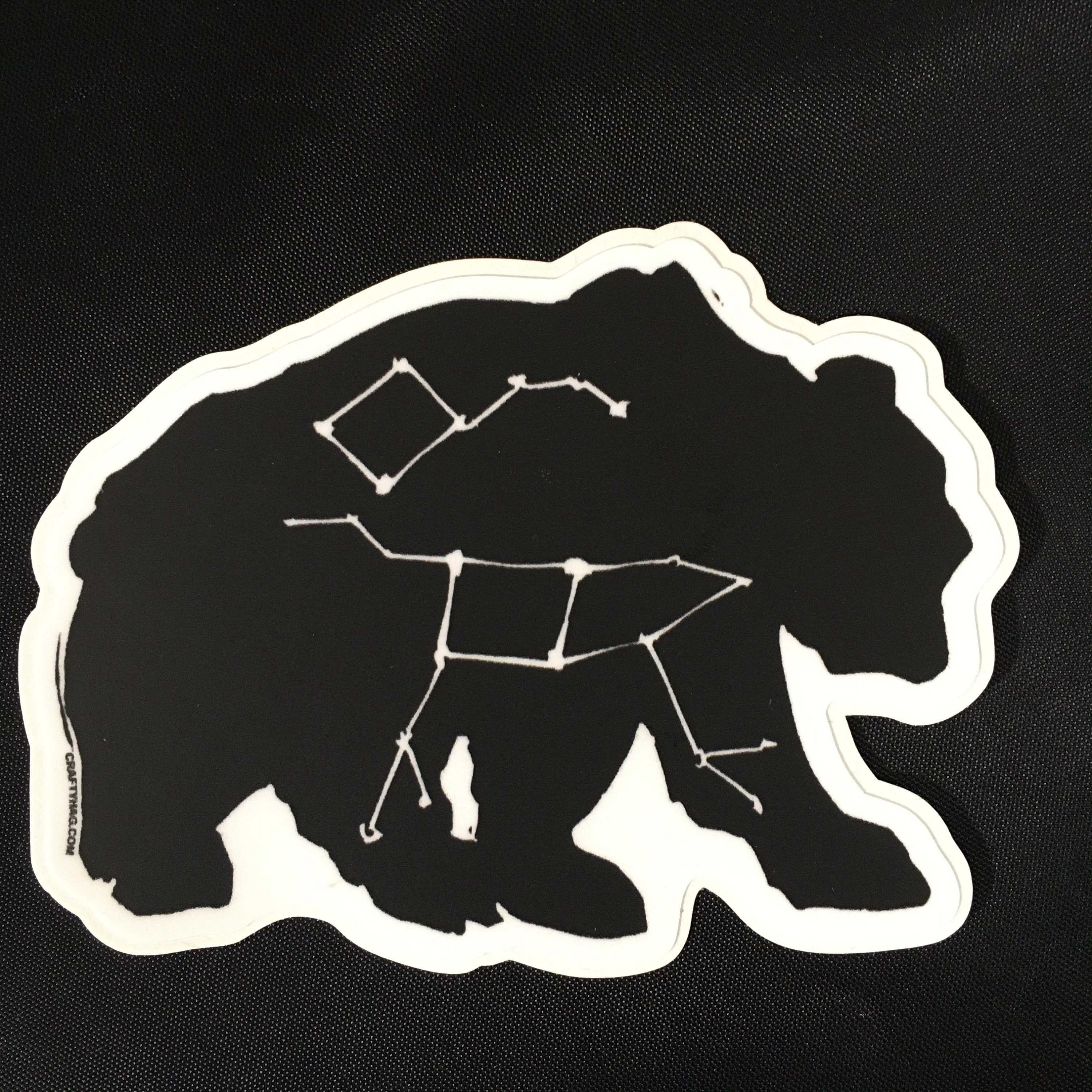 Ursa Major Great Bear Star Constellation 4” Vinyl Sticker / Laptop ...