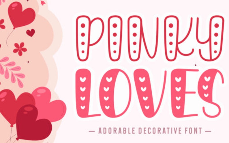 Pinky Loves Font, Handwritten Font, Note Font, Modern Font, Branding ...