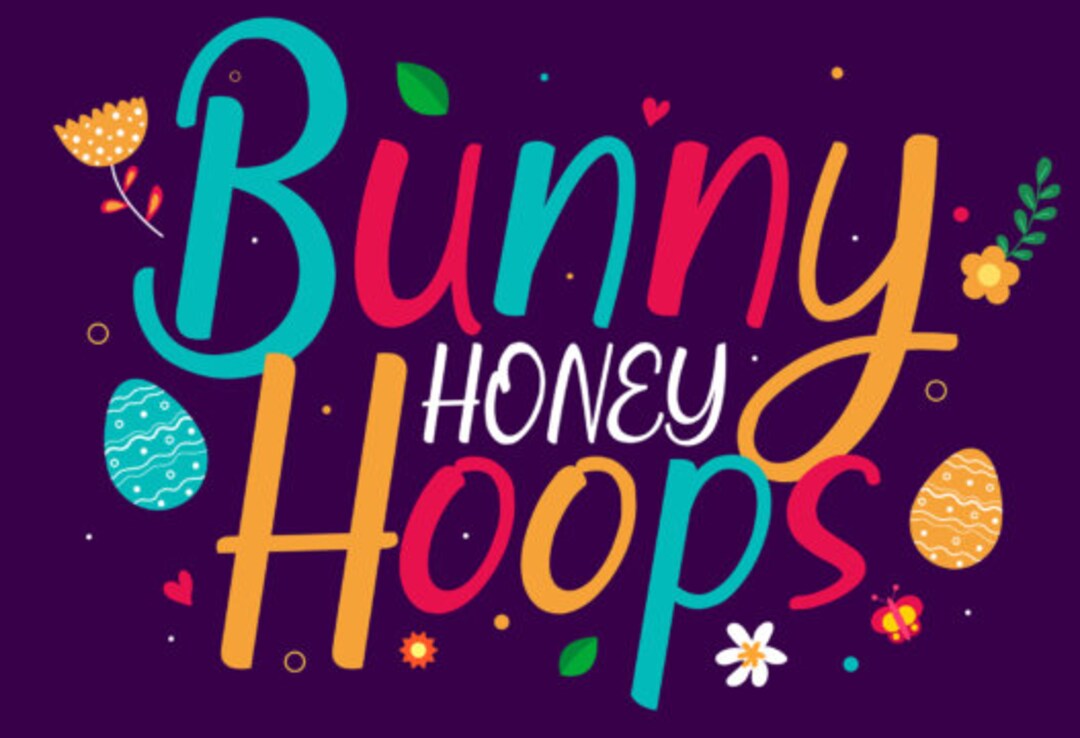 Bunny Hoops Font, Cricut Font, Bold Fonts, Casual Font, Modern Font ...