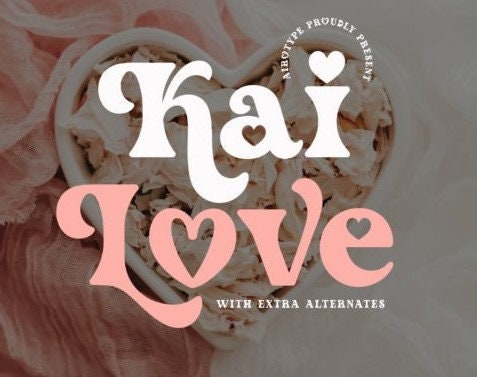 Kai Love Font, Horror Font, Cricut Font, Halloween Font, Modern Font ...