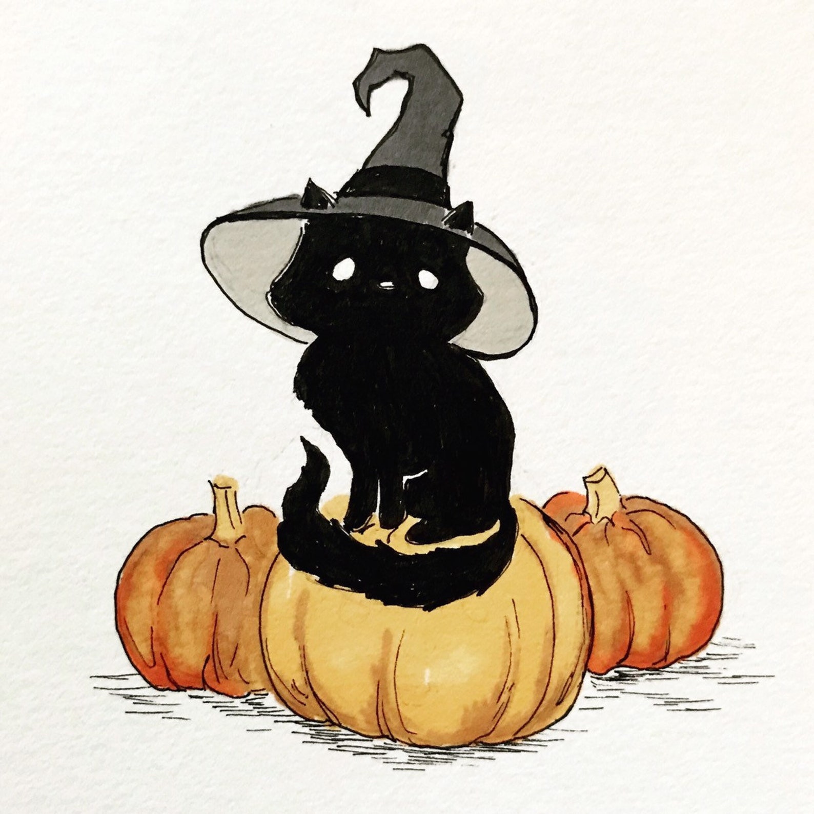 5x5 Mini Print of Spooky - Etsy