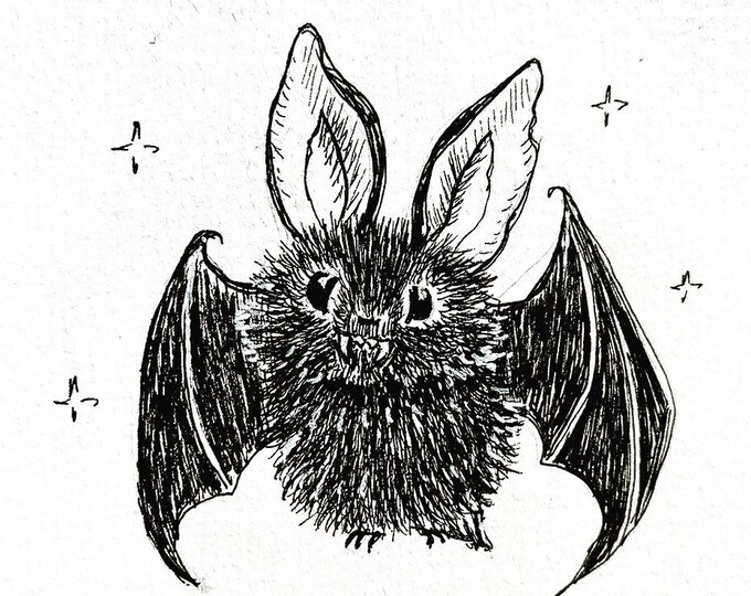Fang 5x5 Print - Etsy