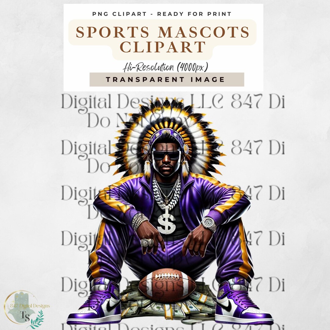 Sports Mascot | Swag Team | Hip Hop Guy | Basketball Design | Football ...