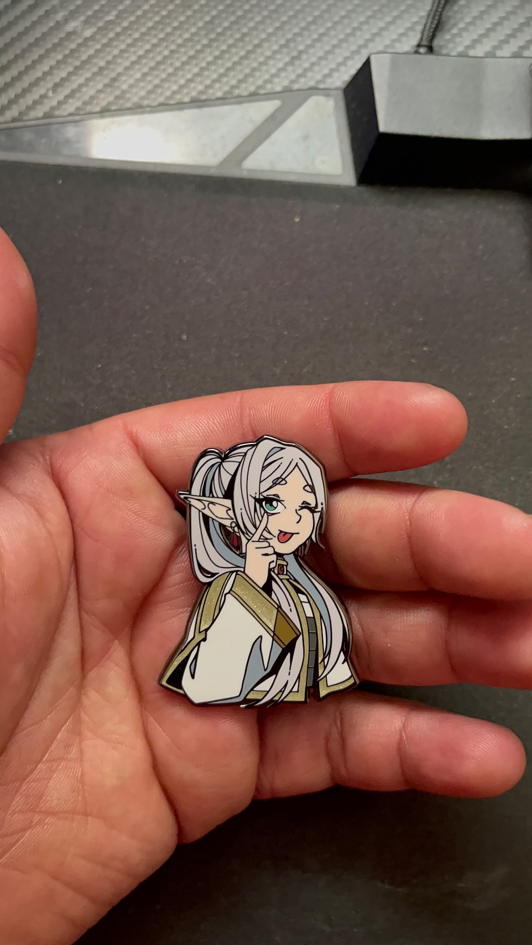 Frieren Hard Enamel Pin | Anime Inspired Pin | Cute Collectible Pin ...