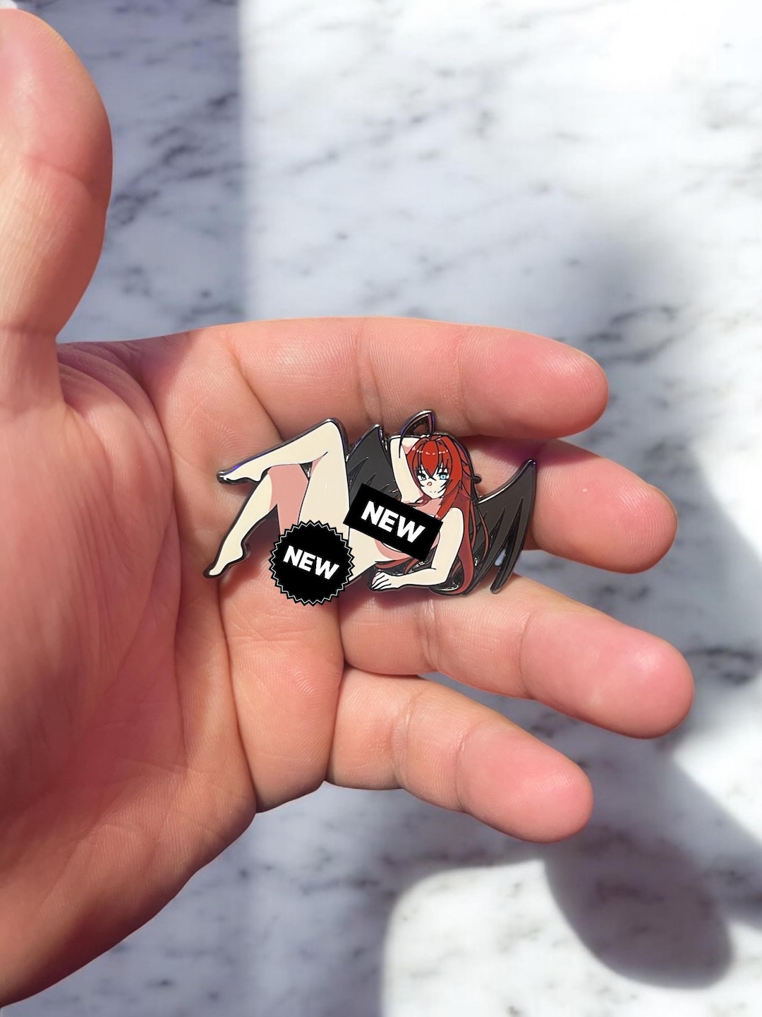 NSFW Rias Gremory Hard Enamel Pin - Limited Edition - Etsy