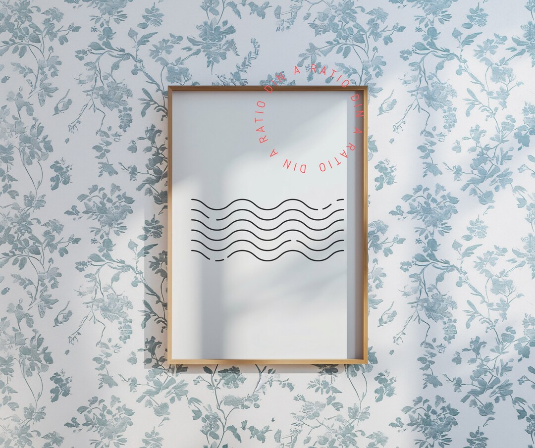 FRAME MOCKUP Din A, Poster Template, Template for Wall Art, Frame ...