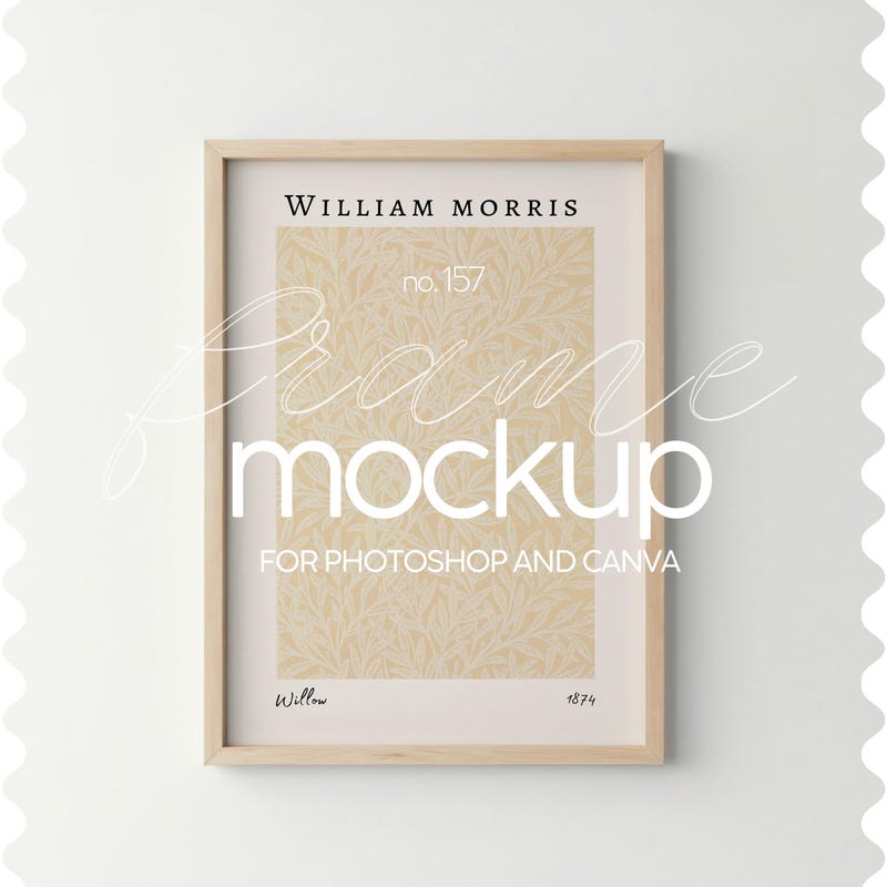 Thick Frame Art - Etsy UK