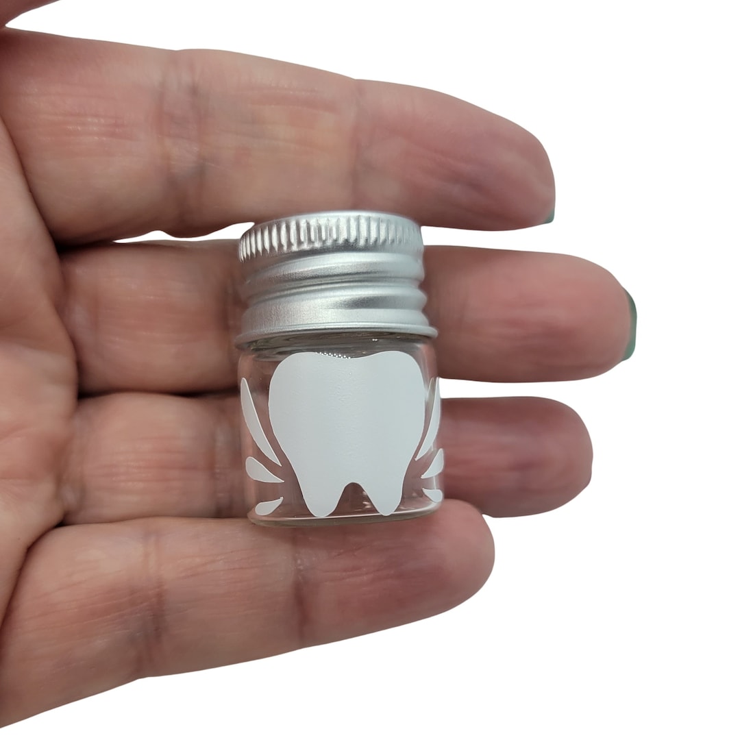Tooth Fairy Jar- Cute Tooth With Wings. Tooth Fairy | Tooth Fairy ...