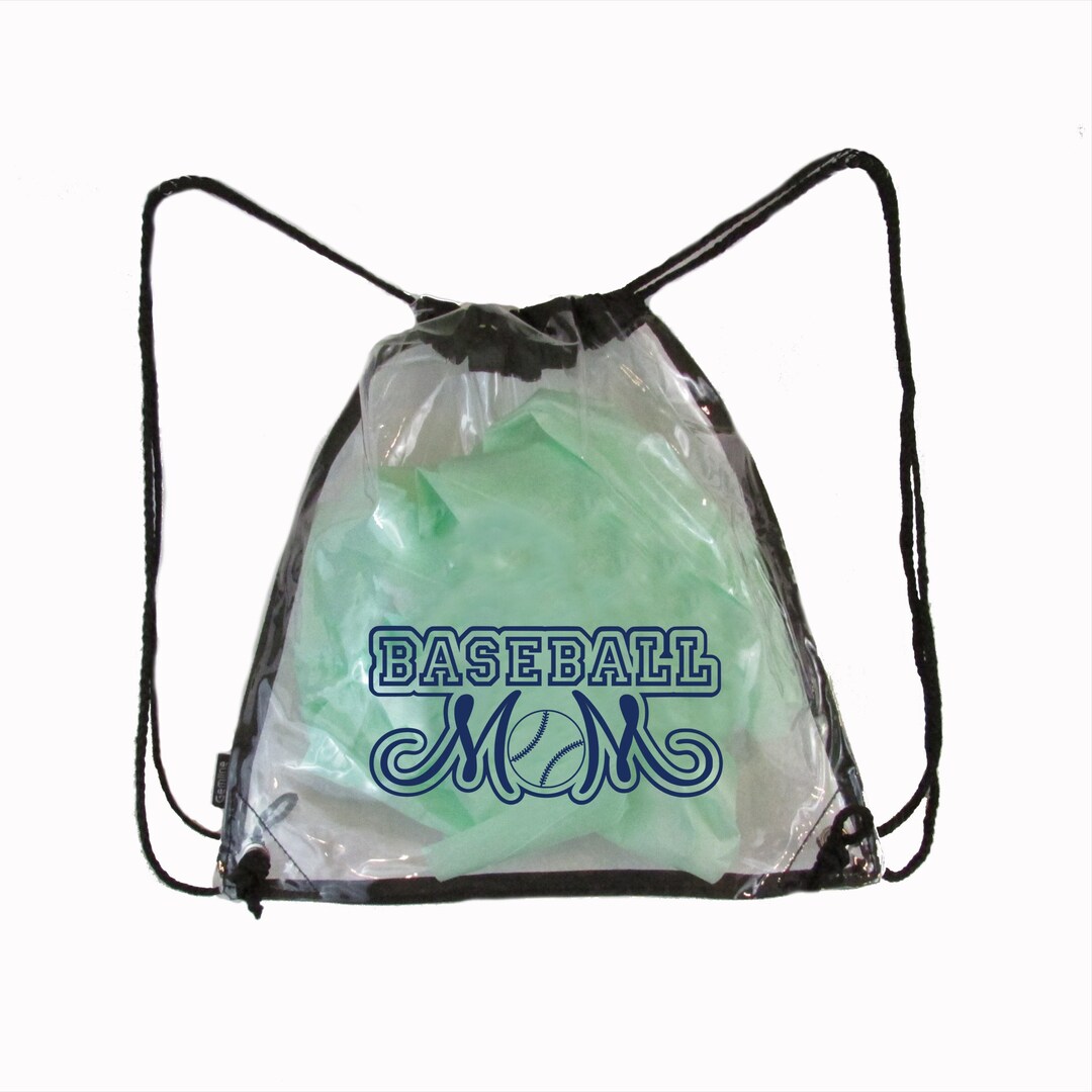 Baseball Mom 12x12 Clear Stadium/ Event Backpack - Etsy
