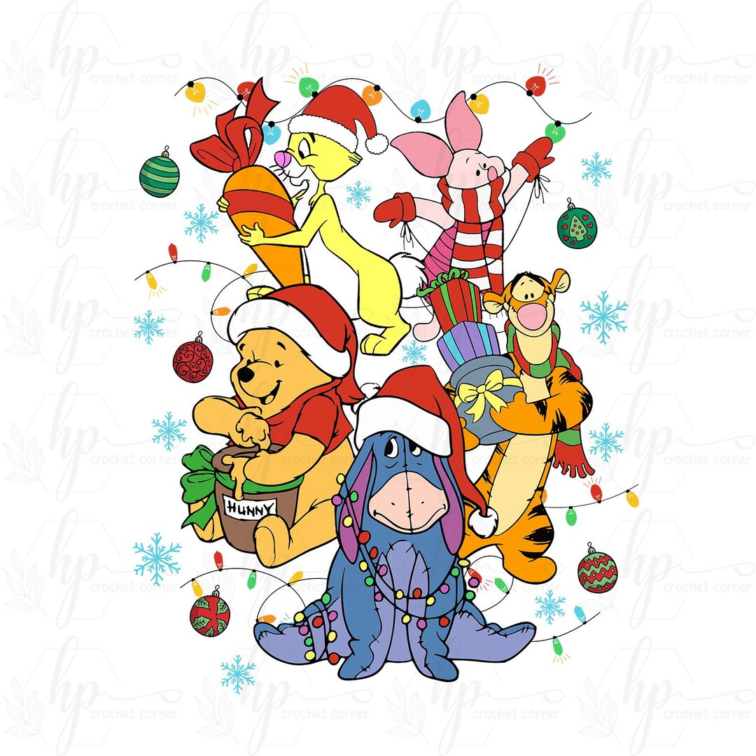 Christmas Bear and Friends Png, Christmas Bear Png, Merry Christmas Png ...